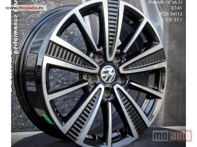 16 VW Alufelne 5x112/6,5jota/et 41/cb 57,1.