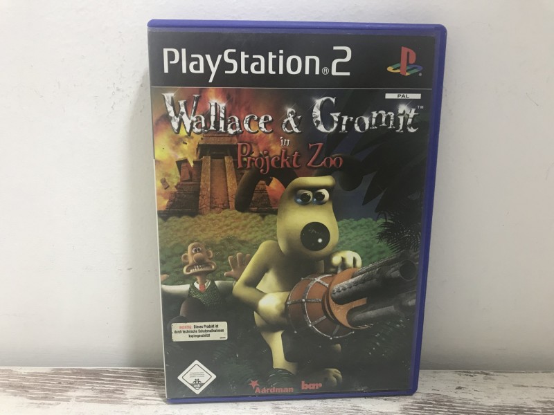 Wallace & Gromit in Projekt Zoo - PS2 igra
