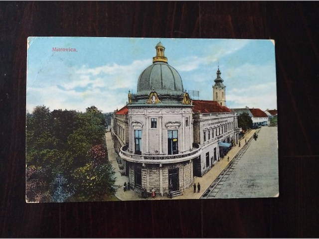MITROVICA - HOTEL MERKUR - CENZURA OSIJEK 4 1917