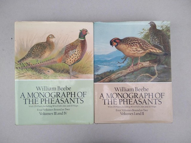 A Monograph Of The Pheasants By Beebe William