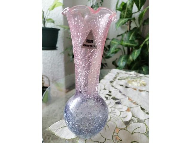 Kristalna vaza prelepa unikat