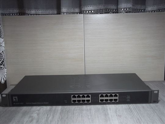 LavelOne GSV-1657! 16 port !