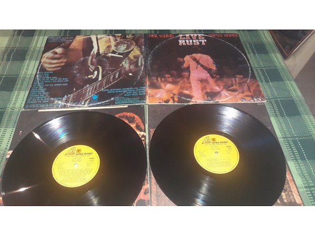 Neil Young &;; Crazy Horse ‎– Live Rust  2LP  Suzy