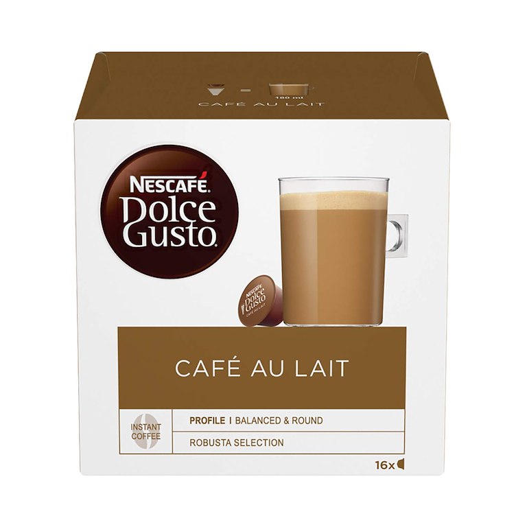 Nescafé dolce gusto kapsule café au lait kafa 16 kapsula/ 16 napitaka