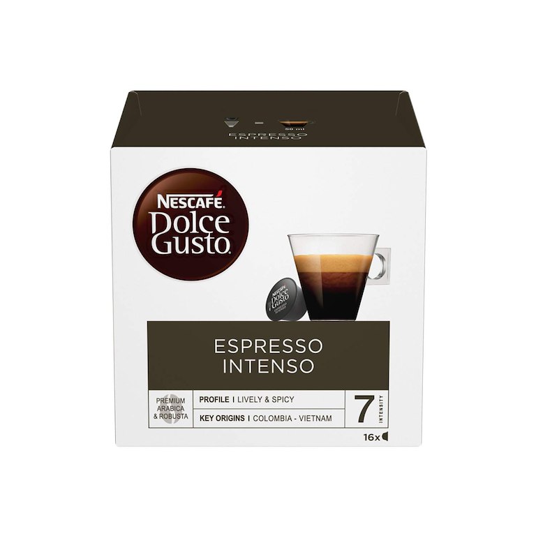 Nescafé dolce gusto kapsule espresso intenso kafa 16 kapsula/16 napitaka