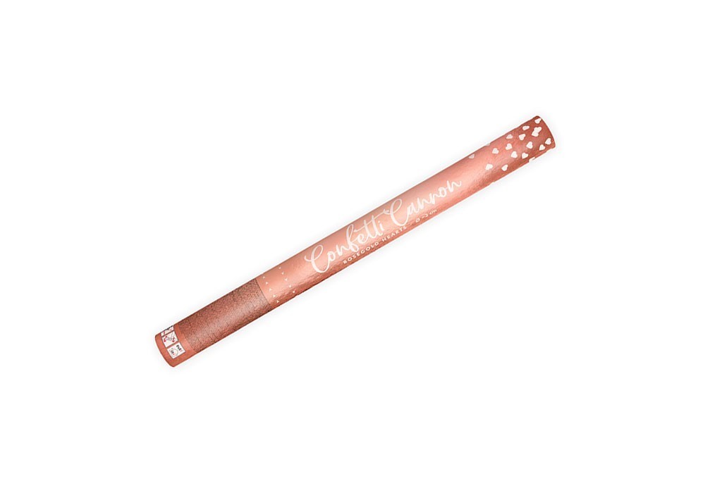 Top konfete rose gold srca – 60cm