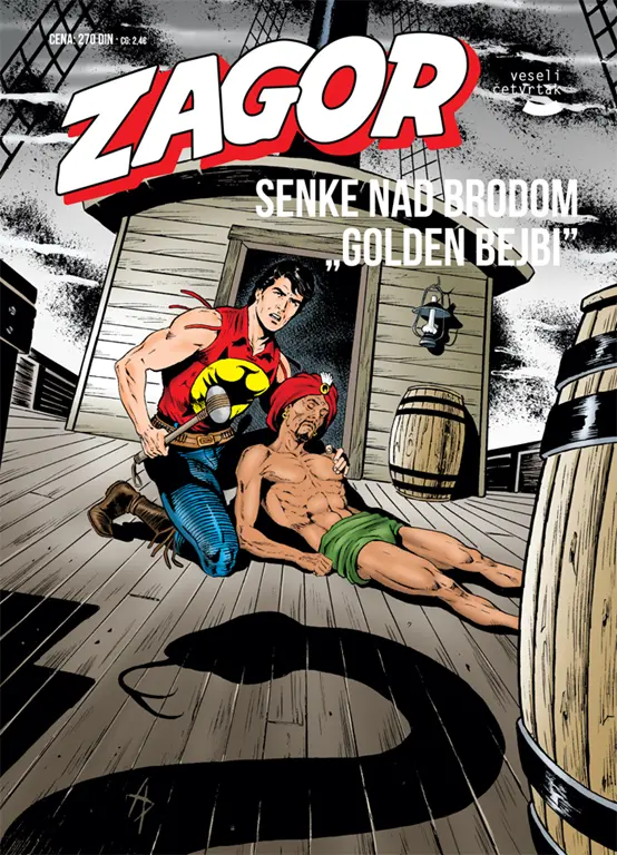 Veseli Četvrtak Zagor 170 - Senke nad brodom "Golden Bejbi"