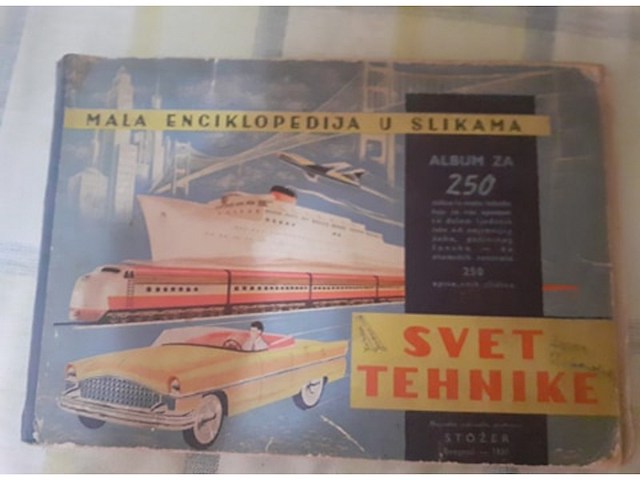 ALBUM- Svet Tehnike Stozer 1957 (PUN ALBUM )