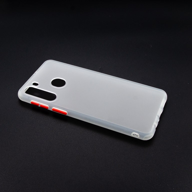 TPU BORDER za SM-A215F (Galaxy A21) bela
