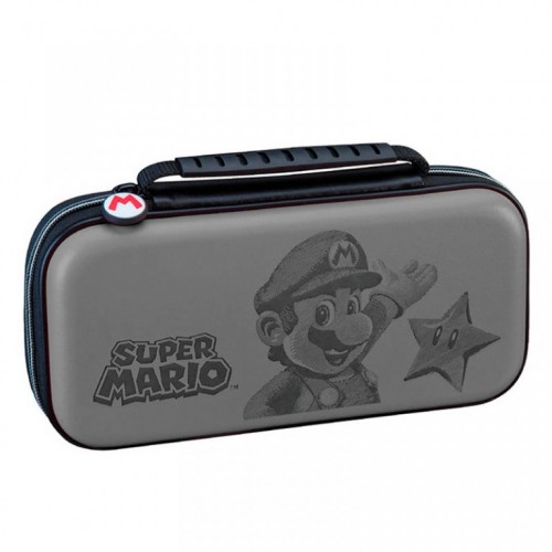 Torbica za Nintendo Switch Travel Case Mario Grey