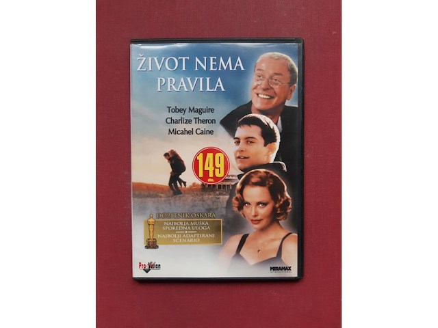 ZiVoT NEMA PRAViLA/L.Hallstrom/M.Caine,C.Theron/1999