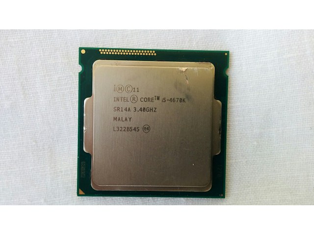 Intel i5-4670K 3.4-3.8GHz 6MB Socket1150