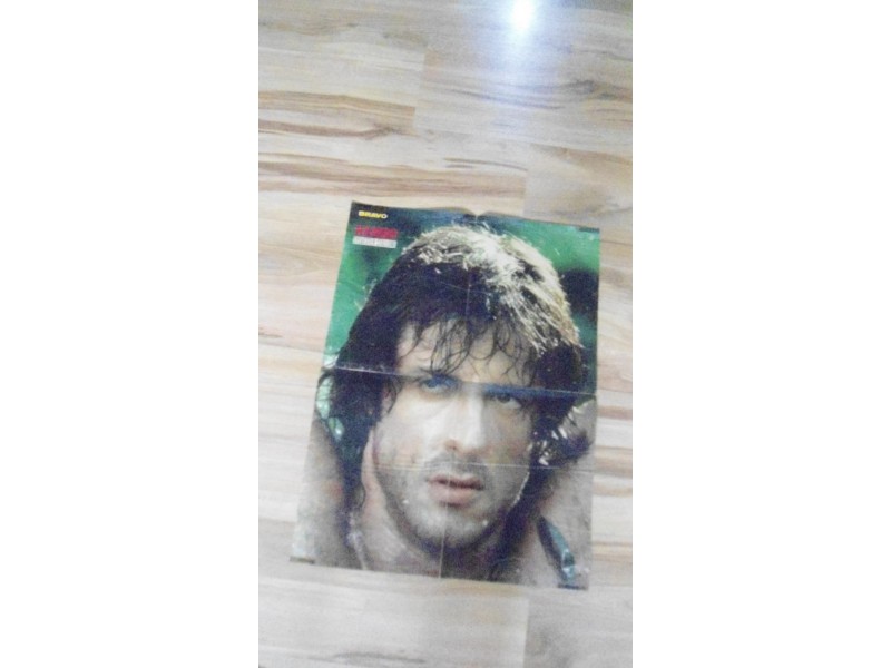 POSTER SILVESTER STALONE RAMBO