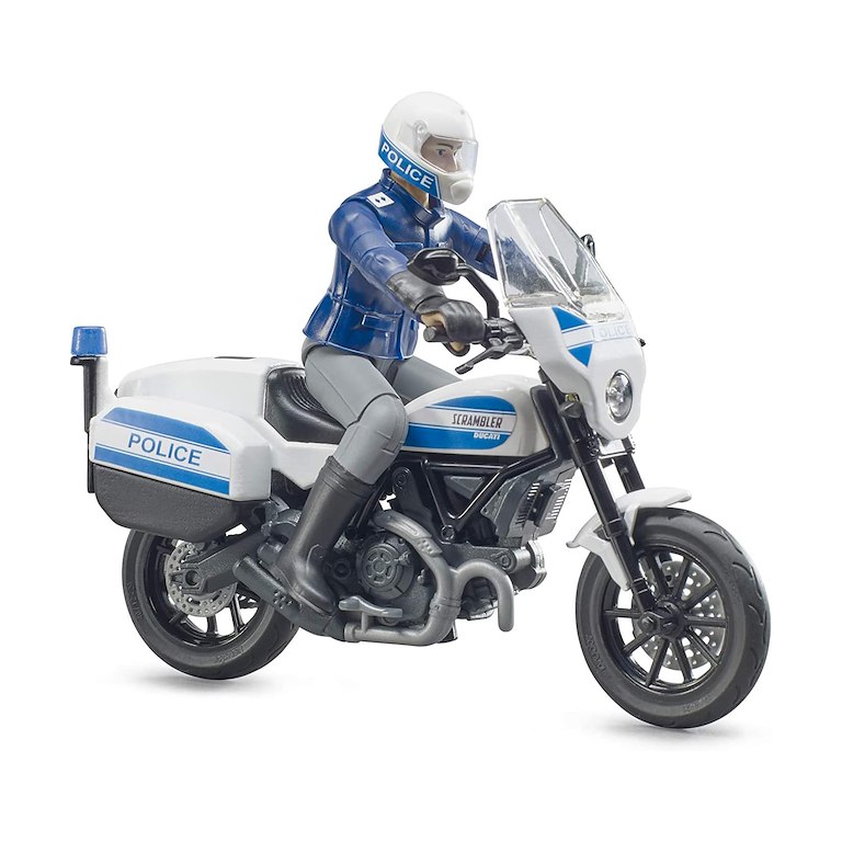 Motor Ducati polis sa policajcem