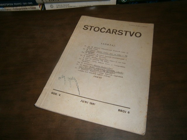 Stocarstvo 6 (1951)