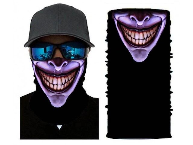 Bandana Marama Joker Potkapa Maska Model 3