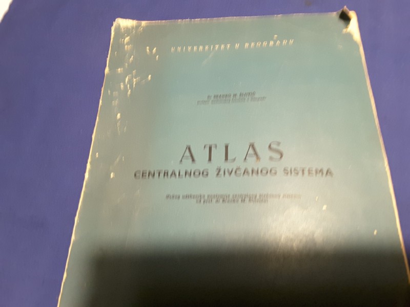 ATLAS centralnog živčanog sistema 1972.