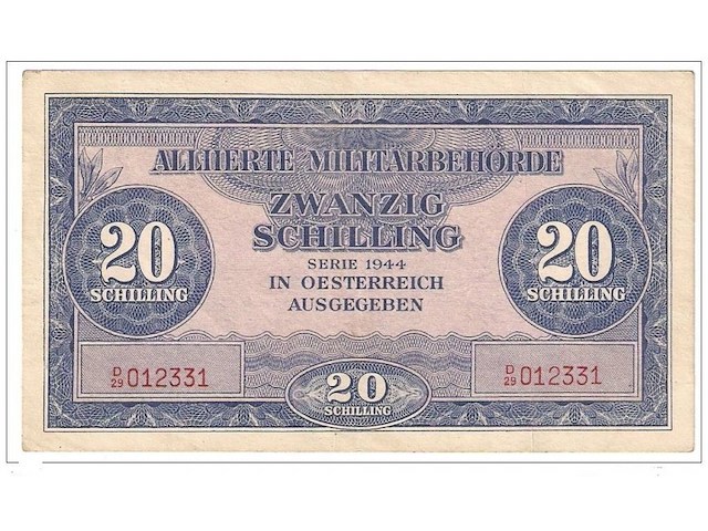 Austria 20 schilling 1944. P-107