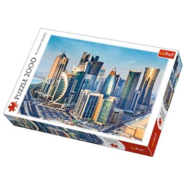 Trefl Puzzle Slagalica 2000 delova Doha, Qatar (27084)
