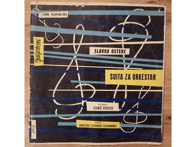 Slavko Osterc ‎– Suita Za Orkestar 10`