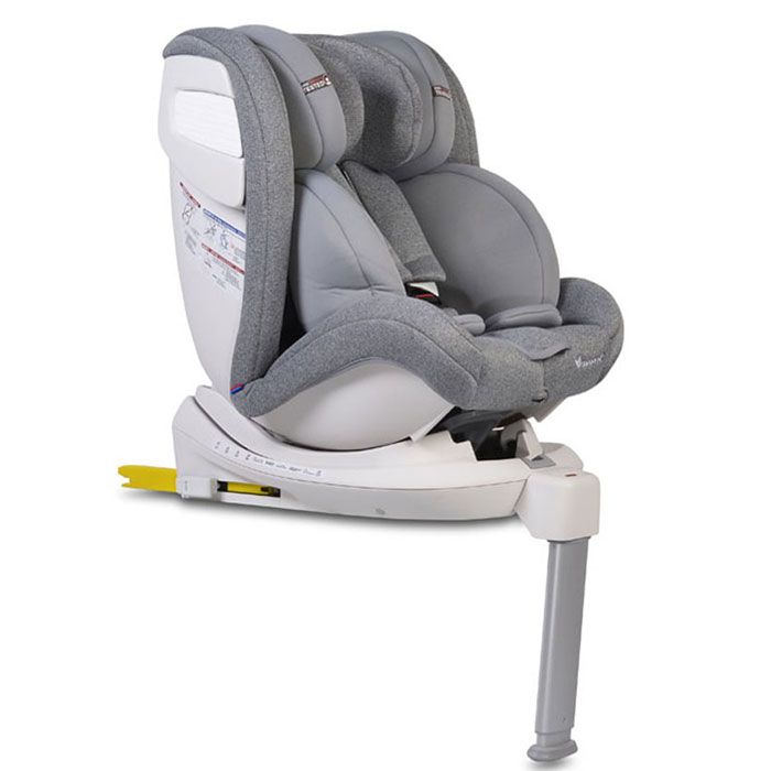 Auto sedište Admiral ISOFIX 0-36kg Light Grey