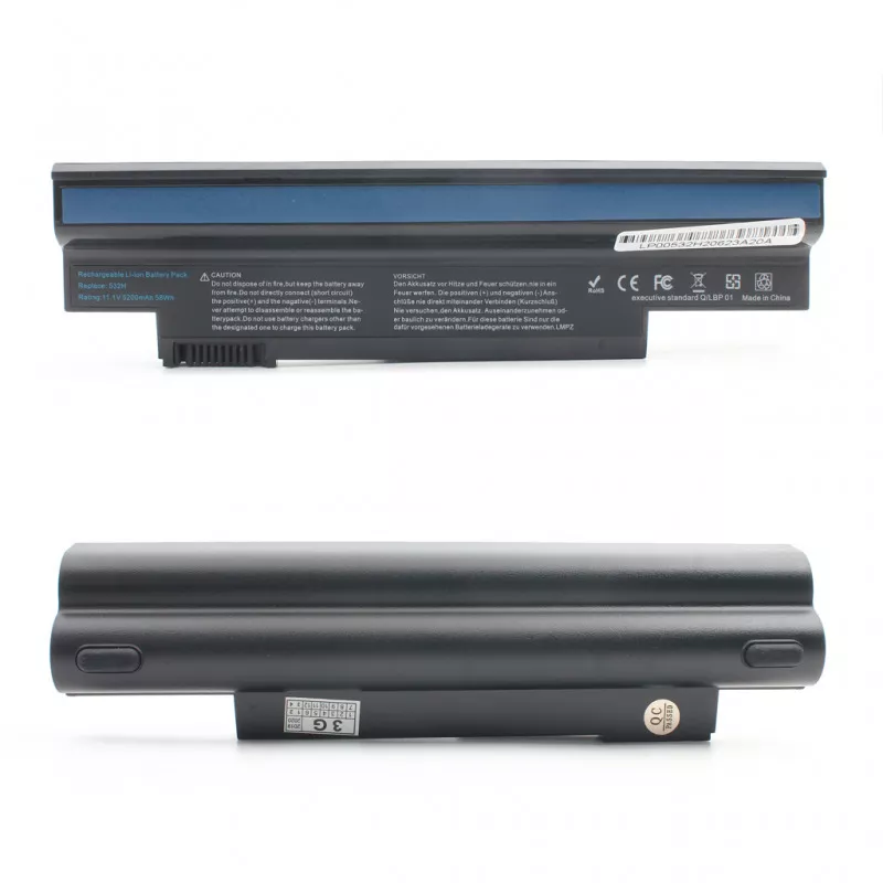 Baterija za laptop Acer Aspire One 532H 11.1V 5200mAh crna