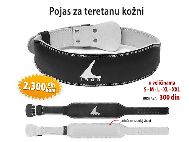 Kožni pojasevi / kaiševi za teretanu i fitness