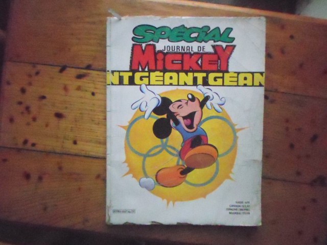 SPECIAL JOURNAL DE MICKEY GEANT