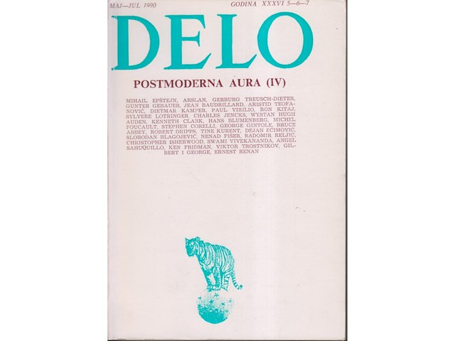 POSTMODERNA AURA (IV) DELO 5-6-7 / perfekttttttttttttt