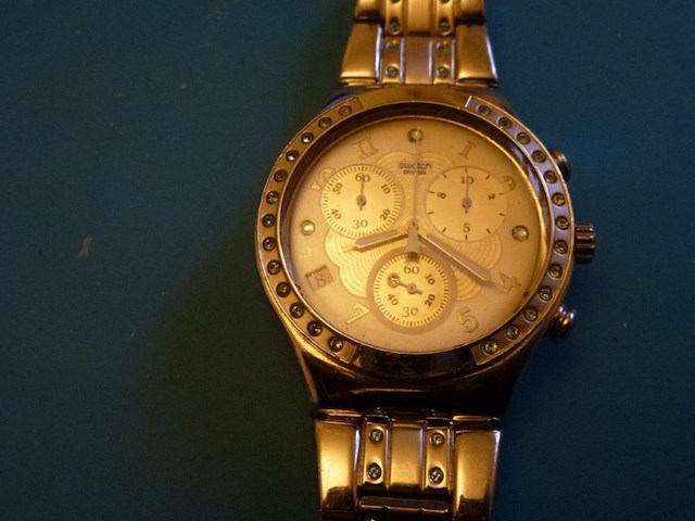 SWATCH Irony - ženski ručni sat ukrašen cirkonima