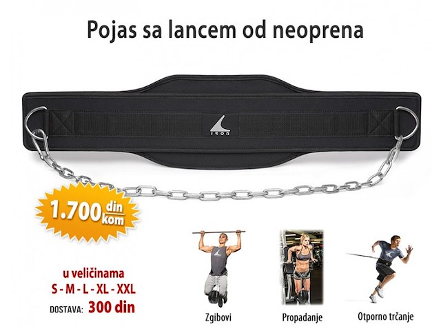 Pojasevi sa lancem / kaiševi sa lancem / neopren