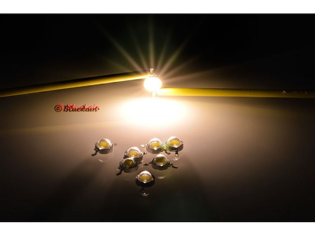 1W Led Dioda Warm White - Epistar Taiwan