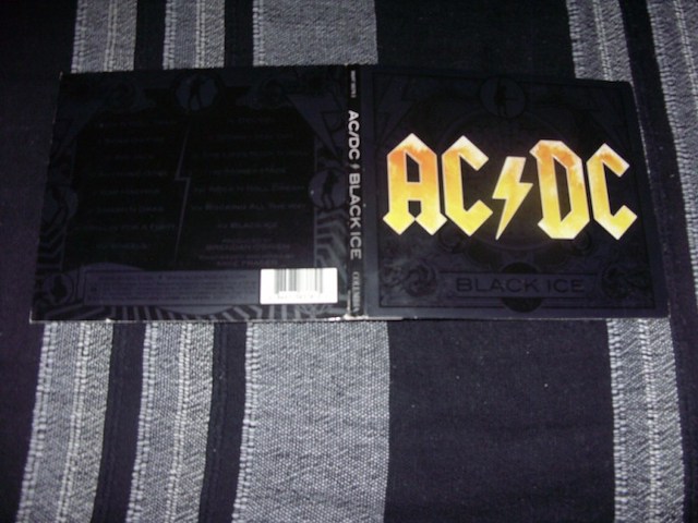 AC/DC ‎– Black Ice CD Digipak Columbia USA 2008.