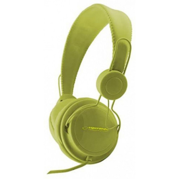 Esperanza Audio stereo slušalice Sensation Green EH148G