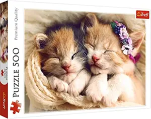 Trefl Trefl puzzle 500 delova - Sleeping kittens (37271)