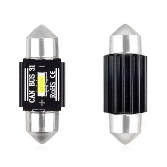 Sijalice LED sulfidna, Canbus, 12/24V, 1 LED (2 kom) – Amio 02441