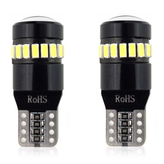 Sijalice LED T10 W5W, 12/24V, 18+1 SMD (2 kom) – Amio 02446