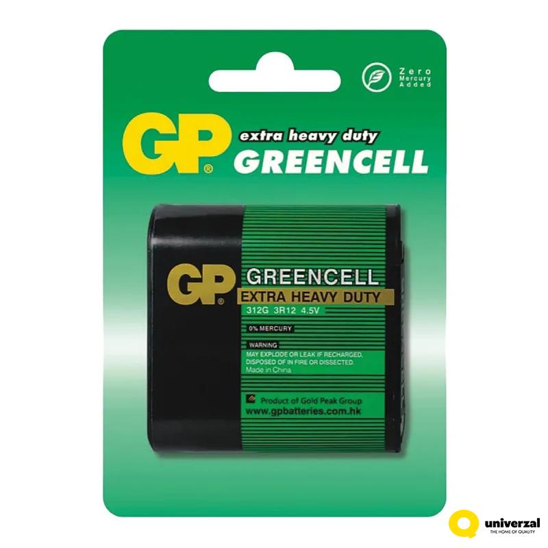 BATERIJE GP GREENCELL 1/1 4.5V 3R12 BLIS