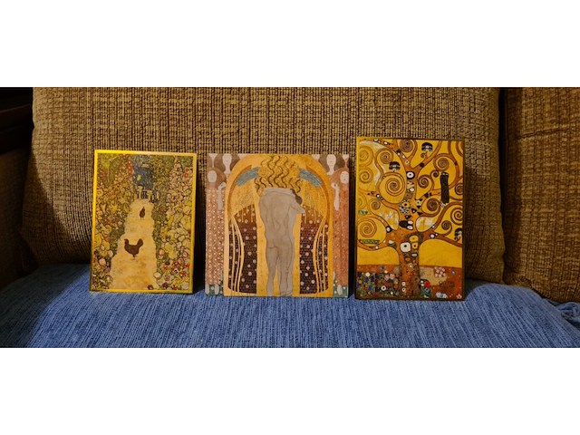 Gustav Klimt - 3 razglednice