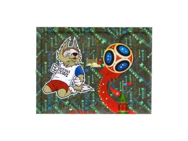 RUSSIA FIFA WC 2018 sličica br. 003 ( 3 ) Maskota