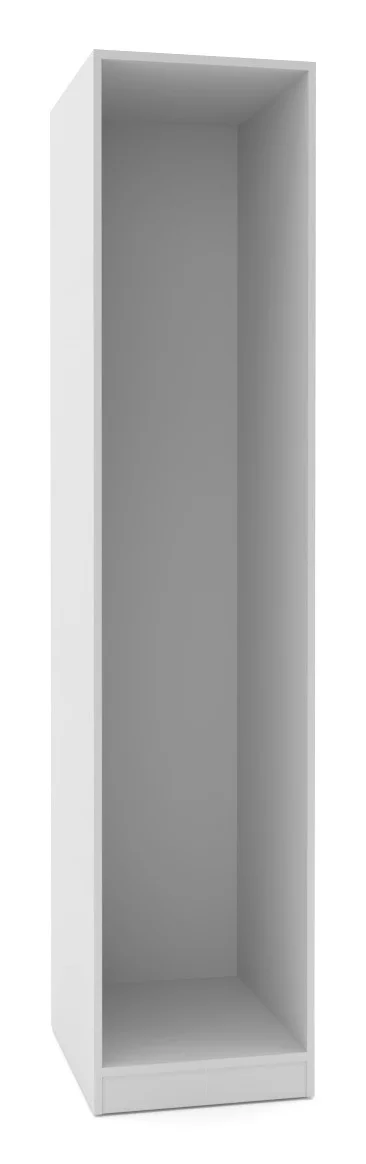 KORPUS ORMARA ZA ODEĆU bela 45,6/210/56,5 cm