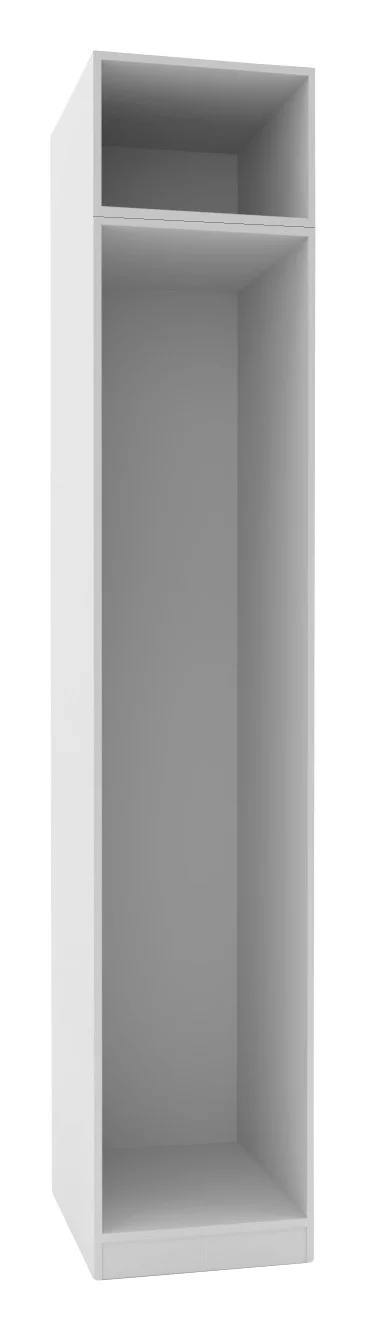 KORPUS ORMARA ZA ODEĆU bela 45,6/242,2/56,5 cm