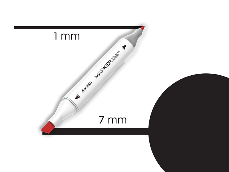 MARKER SKETCH DELI
CRNA
