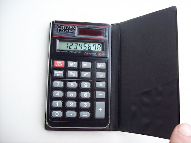 CITIZEN SLD - 711N 2POWER SOLAR CALCULATOR