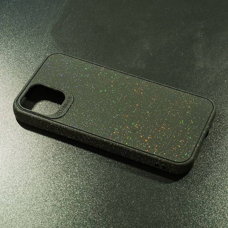 TPU SKIN GLITTER for iPhone 12 Mini 5.4" crna