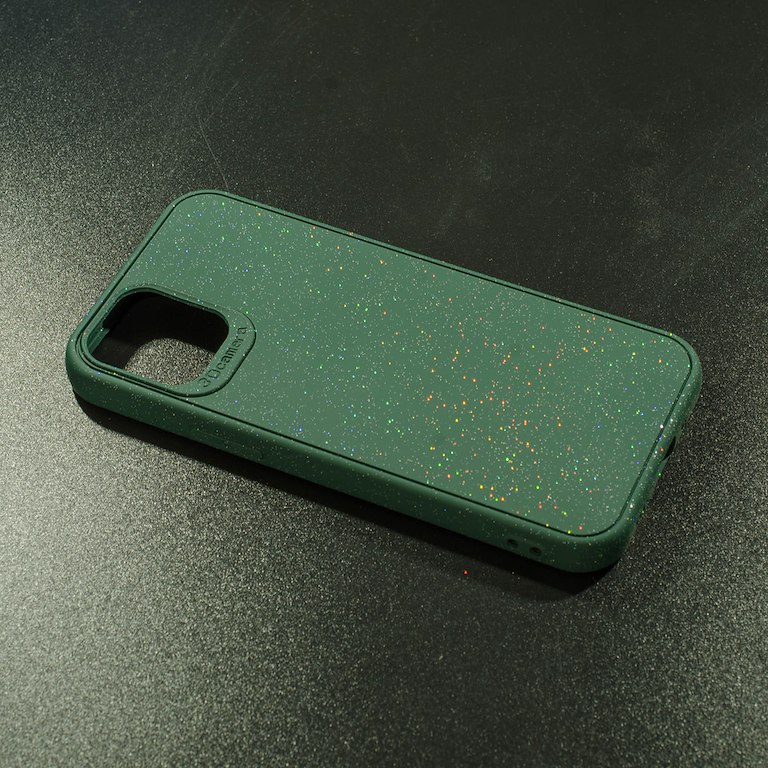 TPU SKIN GLITTER For IPhone 12 Mini 5.4" Zelena