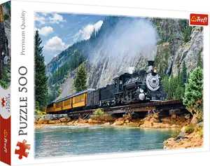 Trefl Trefl puzzle 500 delova - Mountain train (37379)