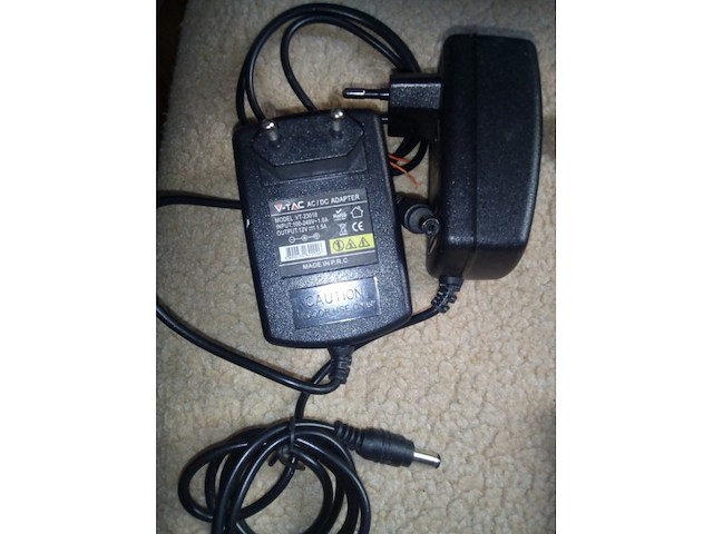 AC-DC Adapter 12V 1.5A V-TAC model:VT-23018