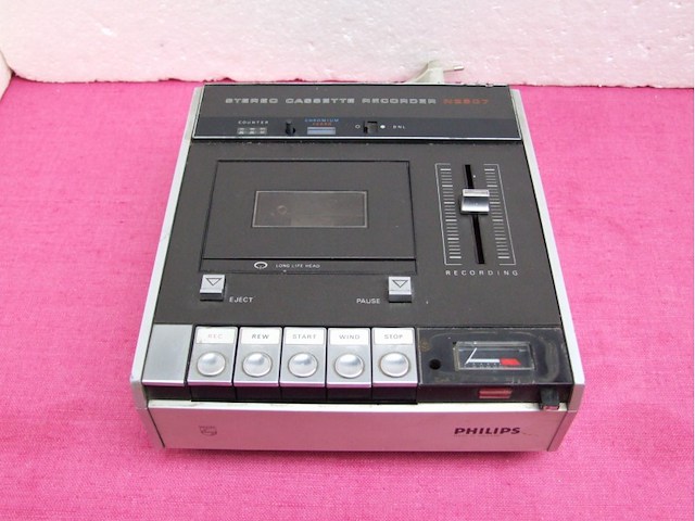 Philips Stereo Cassette Recorder N2507