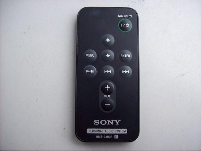 SONY daljinski  PERSONAL AUDIO SYSTEM RMT-CM5iP